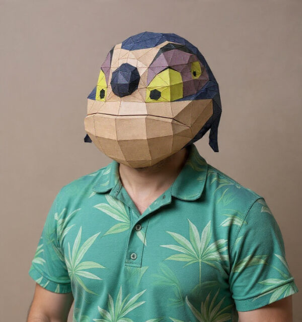 JUMBA papercraft mask LILO and STITCH - PAPER SHAPES